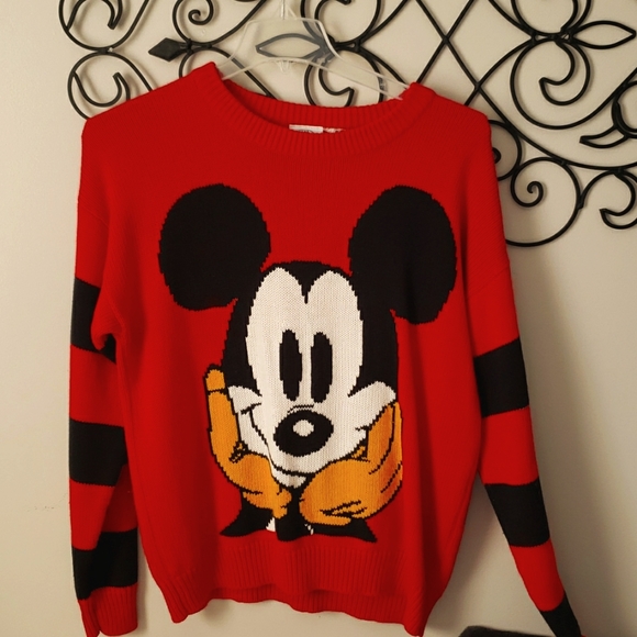 mickey mouse | Sweaters | Vintage Mickey Mouse Sweater | Poshmark